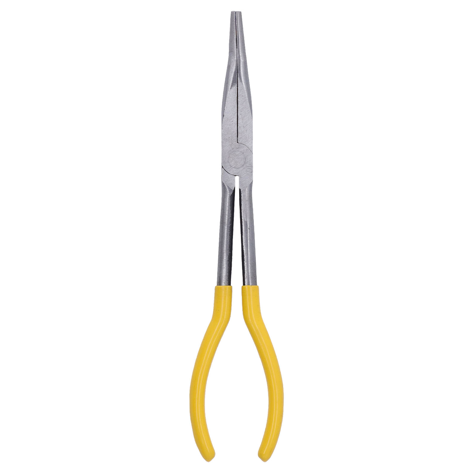 Длинные плоскогубцы, стальные острогубцы №45, кусачки для кабеля и проводов для ремонта, длина 11 дюймов, угол 25°.
