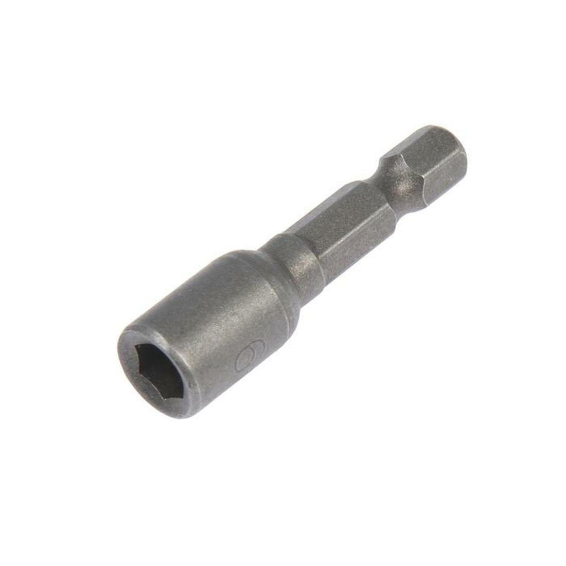 Бита с торцевой головкой тундра, сталь CrV, магнит, 6 х 45 мм