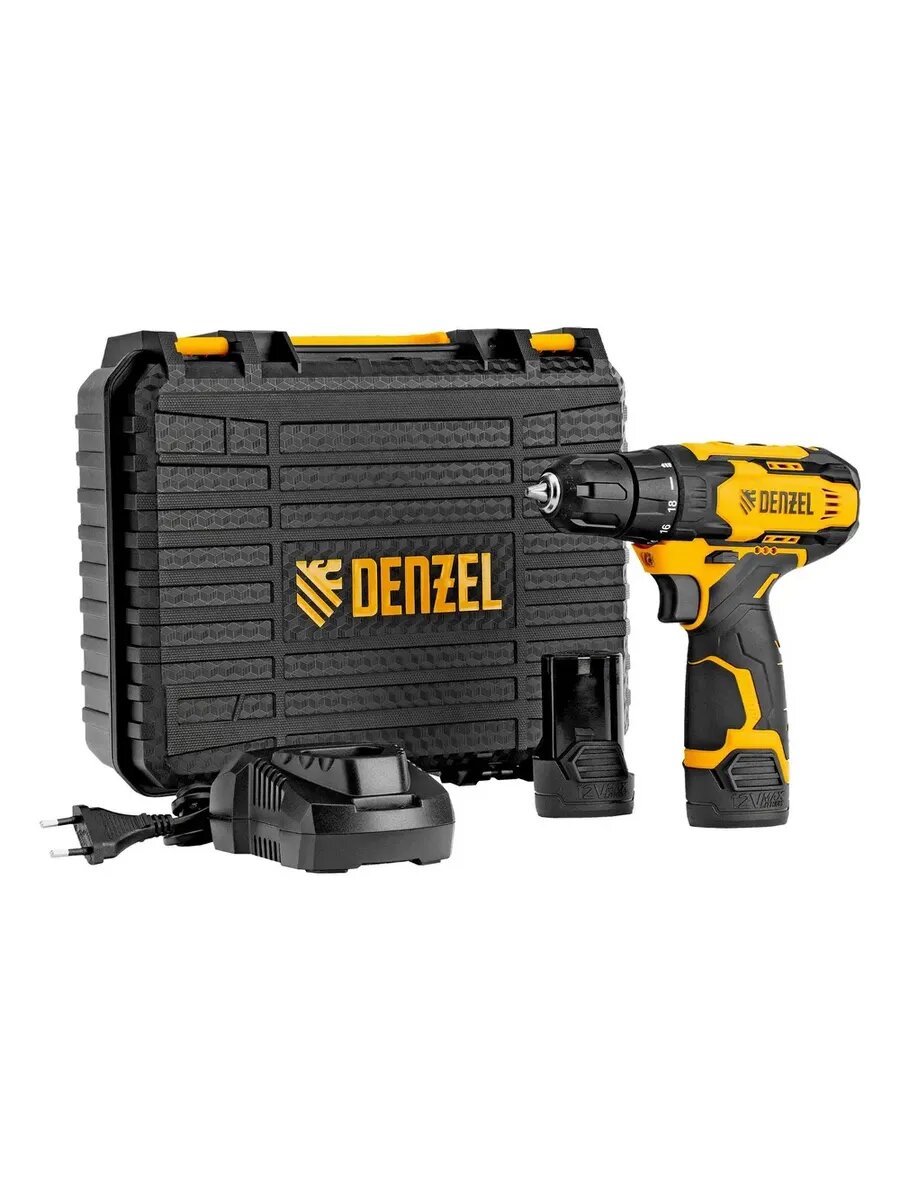 Дрель-шуруповерт CDQ-12 аккумуляторная Li-Ion 12В 26106