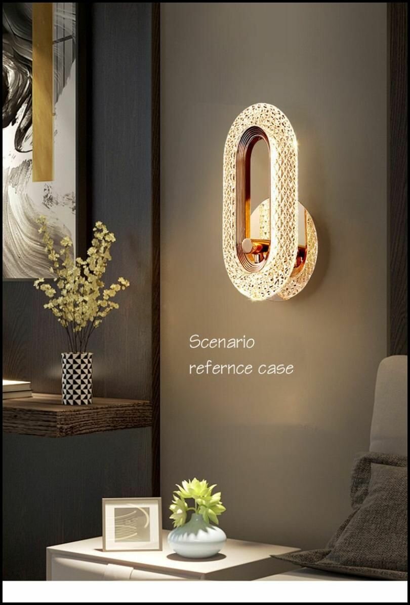 Скандинавский настенный светильник Украшение дома в спальне Внутреннее бра для гостиной Двойной модный светильник Luminaria bra