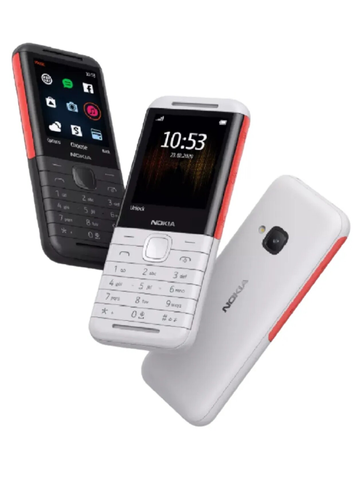 Мобильный телефон Nokia 5310 черный, 2SIM, Bluetooth 3.0, ударопрочный, пластиковый корпус