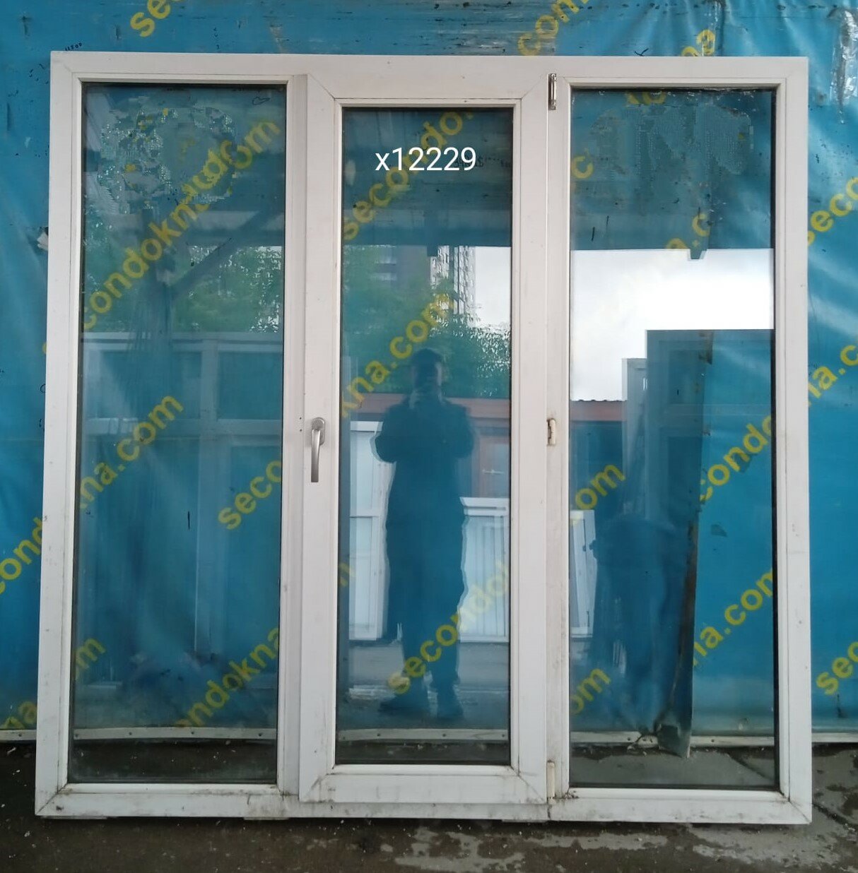 Пластиковое окно Б/У 1760(в)х1770(ш)