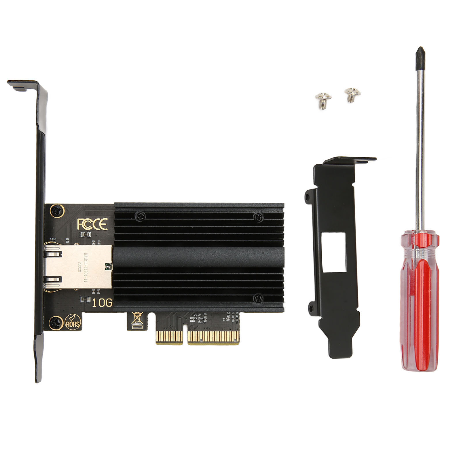 10G один PORT PCIE ADAPTER AQC113C Многофункциональный конвергентный сетевой адаптер Ethernet для интернет -панели Office