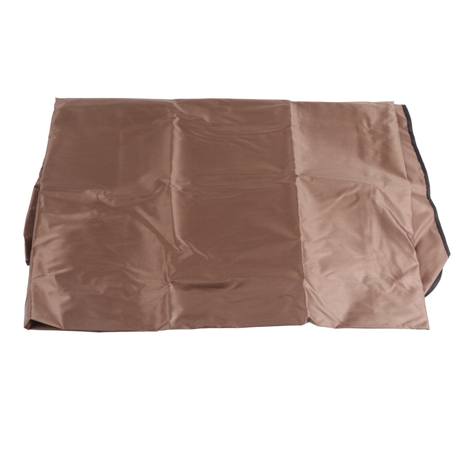 Чехол для садовых качелей из водонепроницаемой ткани Оксфорд с серебристым покрытием, аксессуар для защиты от солнца, коричневый.