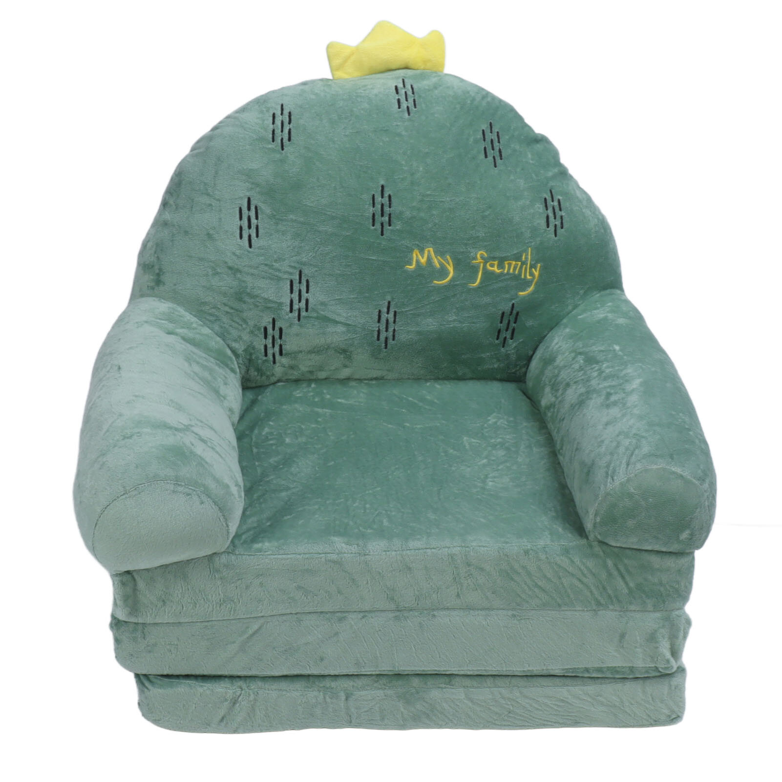 Детский диван, удобный, дышащий, складной, легко моющийся, трёхслойный, в форме кактуса, для гостиной