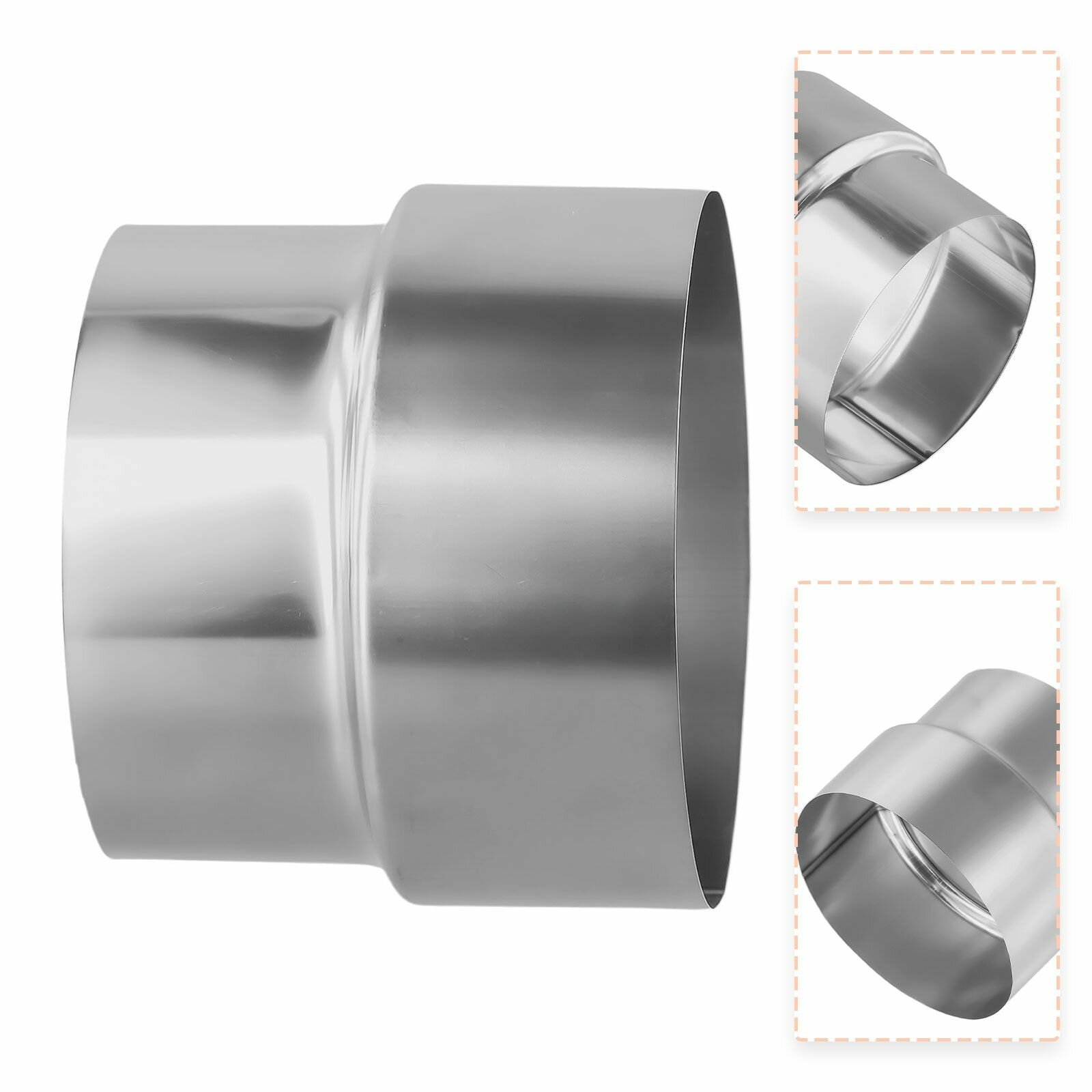 Переходник/соединитель для дымохода из нержавеющей