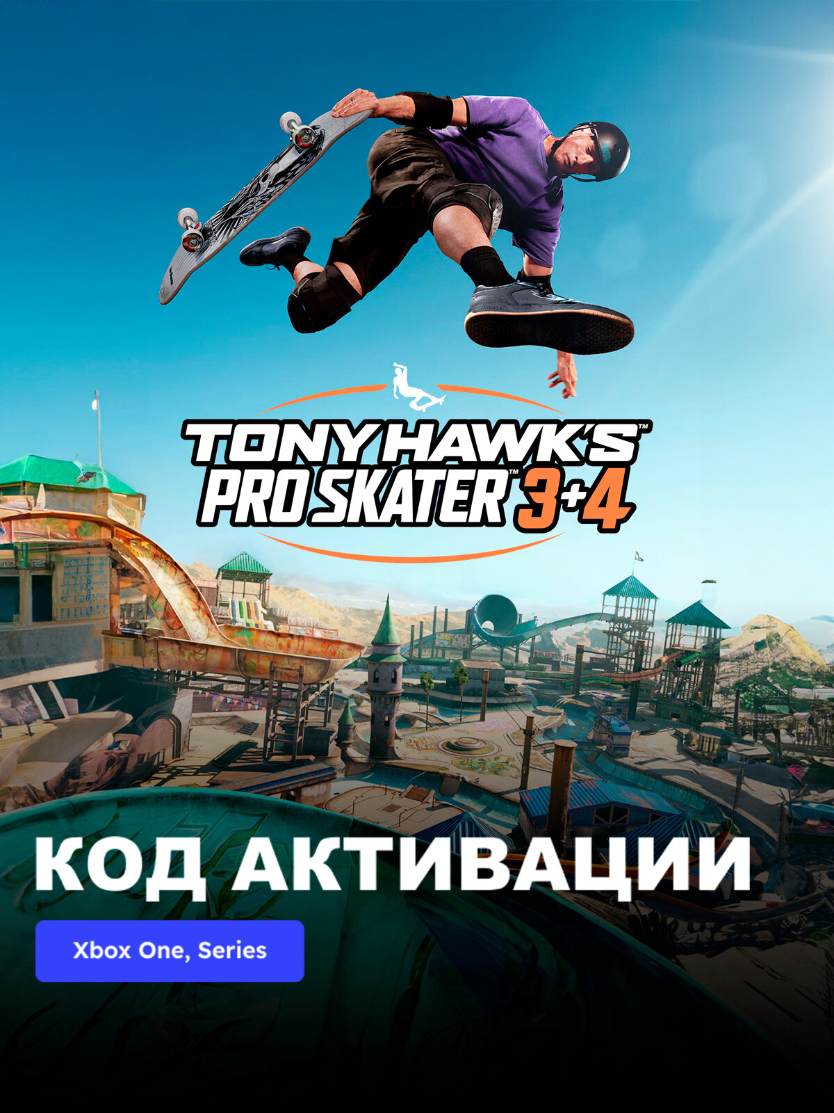 Игра Tony Hawk's Pro Skater 3 + 4 - Cross-Gen Edition Xbox One, Xbox Series X|S электронный ключ США