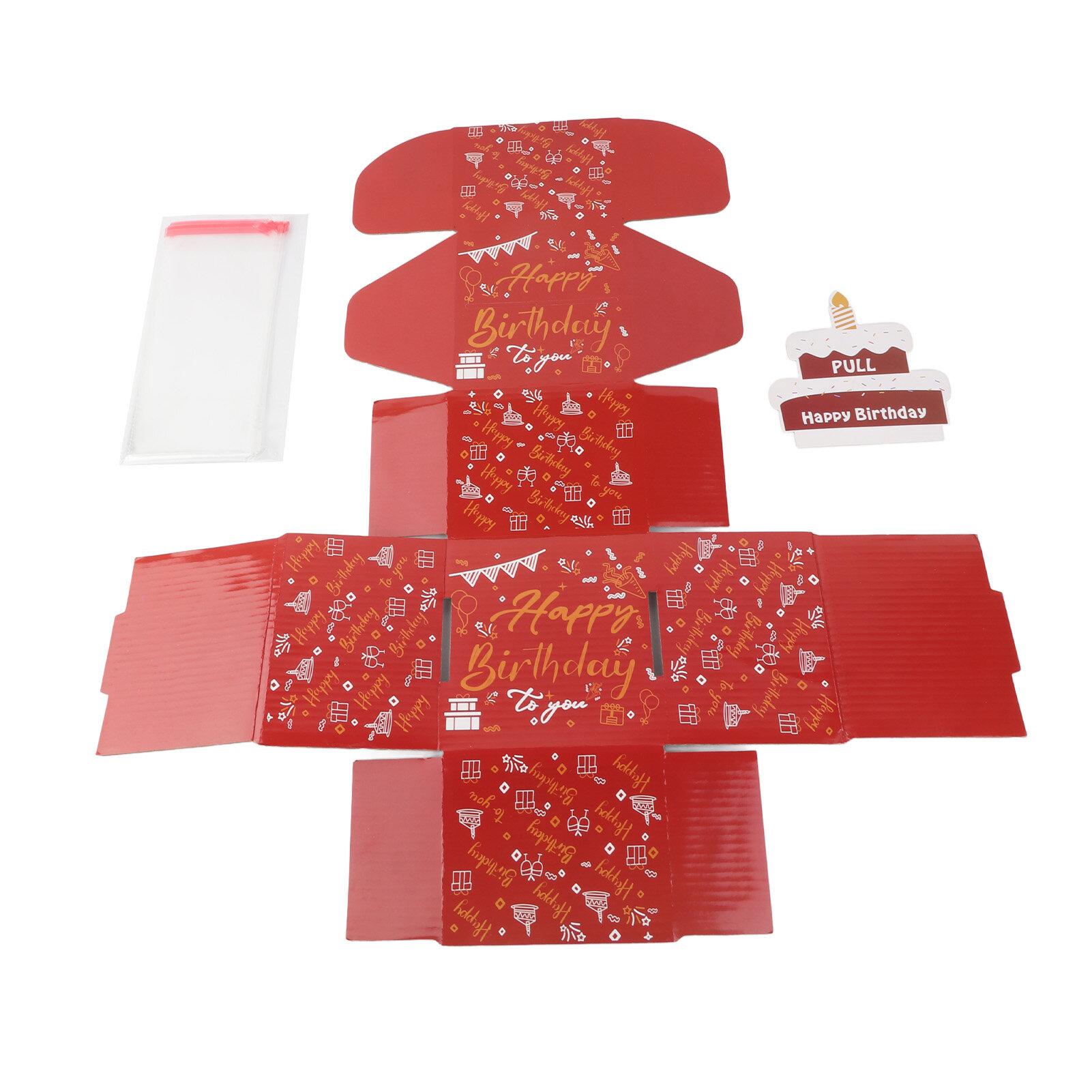 Money Box for Cash Pull Birthday Surprise Gift DIY Set Women Men