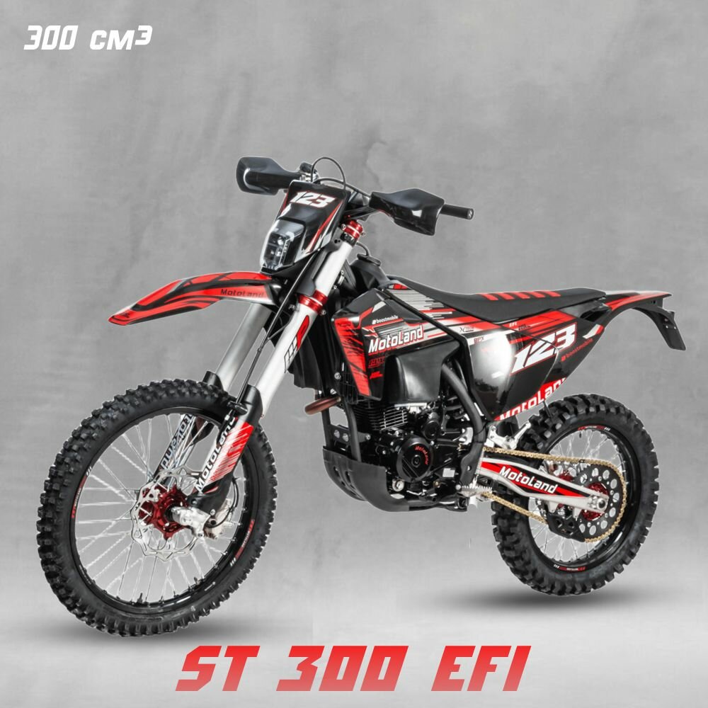 Мотоцикл Кросс Motoland ST 300 EFI (175FMM PR5)