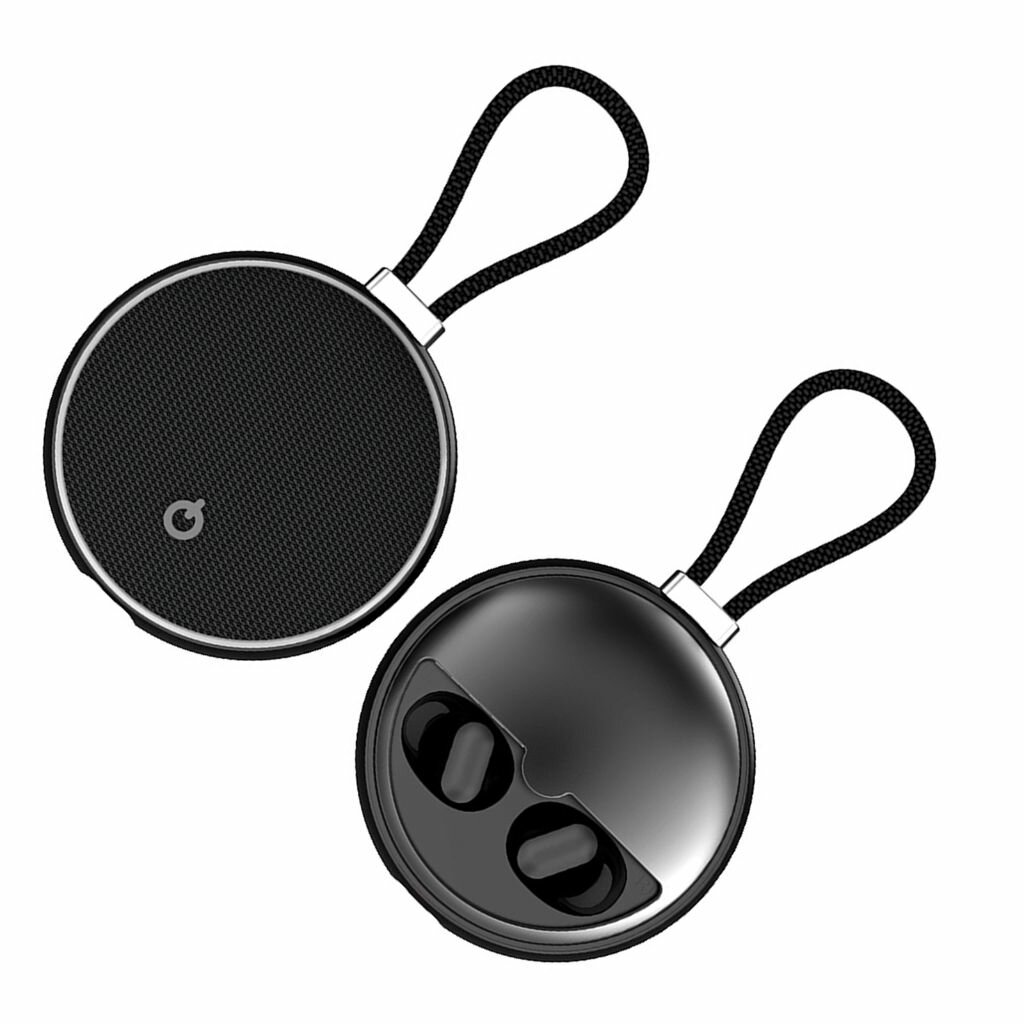 (1 шт.) Беспроводное аудио Bluetooth-черный
