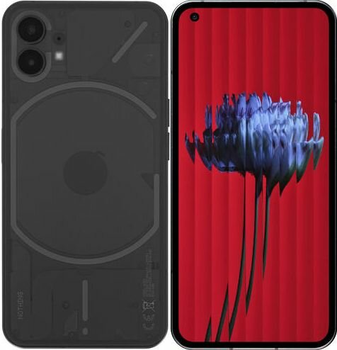 6,55" Смартфон Nothing Phone 1 8/256 ГБ (PHONE 1) 2022, черный