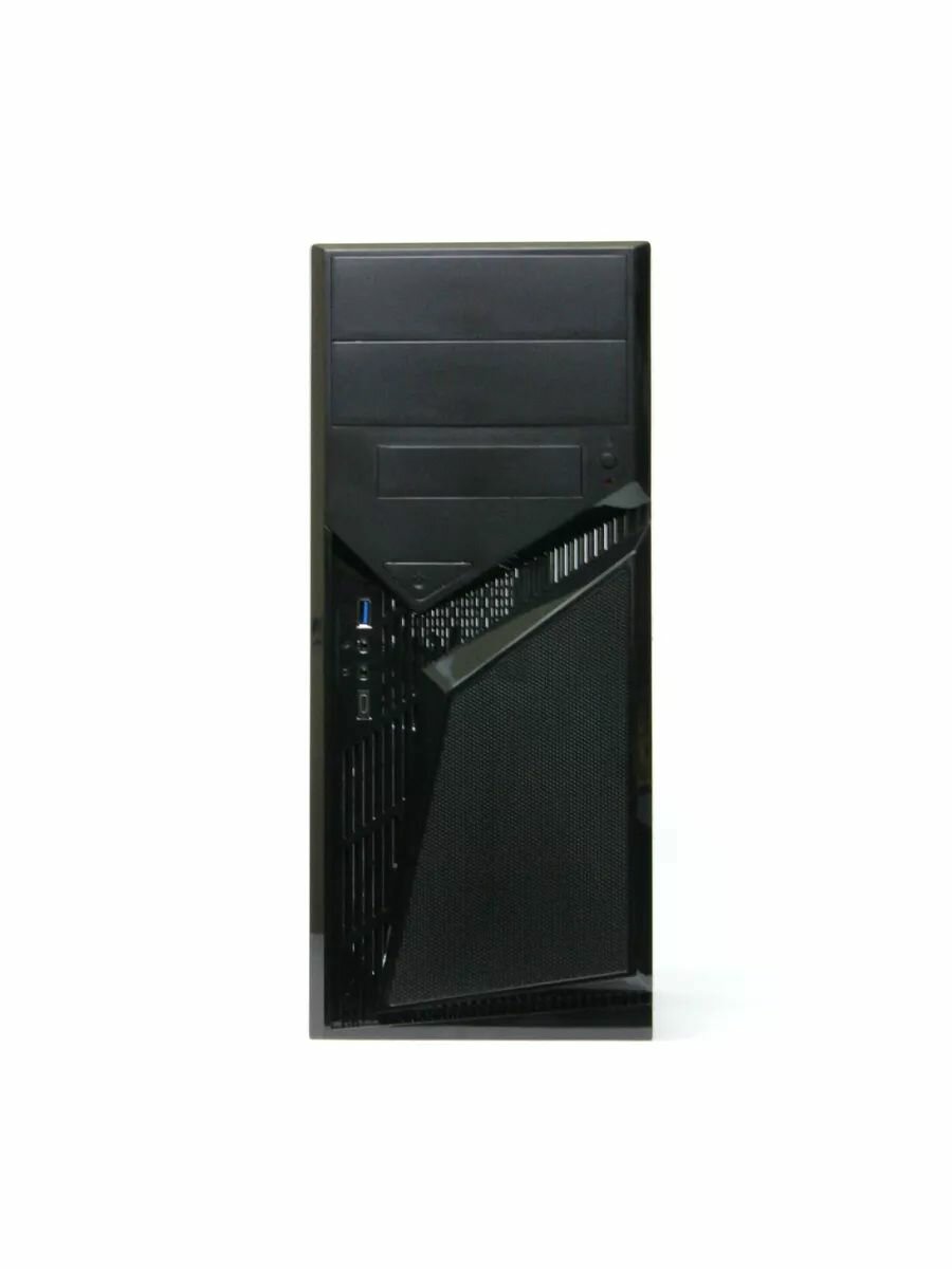 Корпус для ПК без ТМ S1007BK-U3C-500W (Midi Tower,1*Type C, 1*USB 3.0, Black, ATX 500W-120mm, 24+8pin)