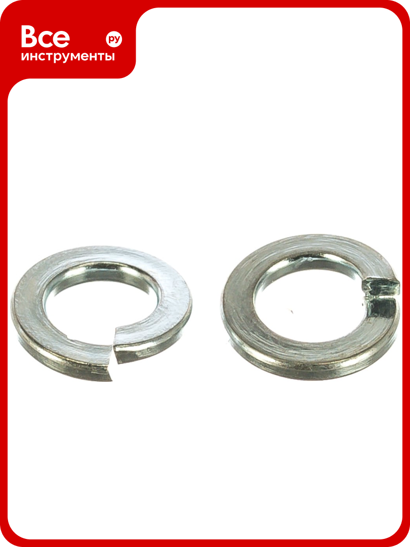 Пружинная оцинкованная шайба DIN127b М8 25шт - пакет Tech-Krep/Zitar 103049
