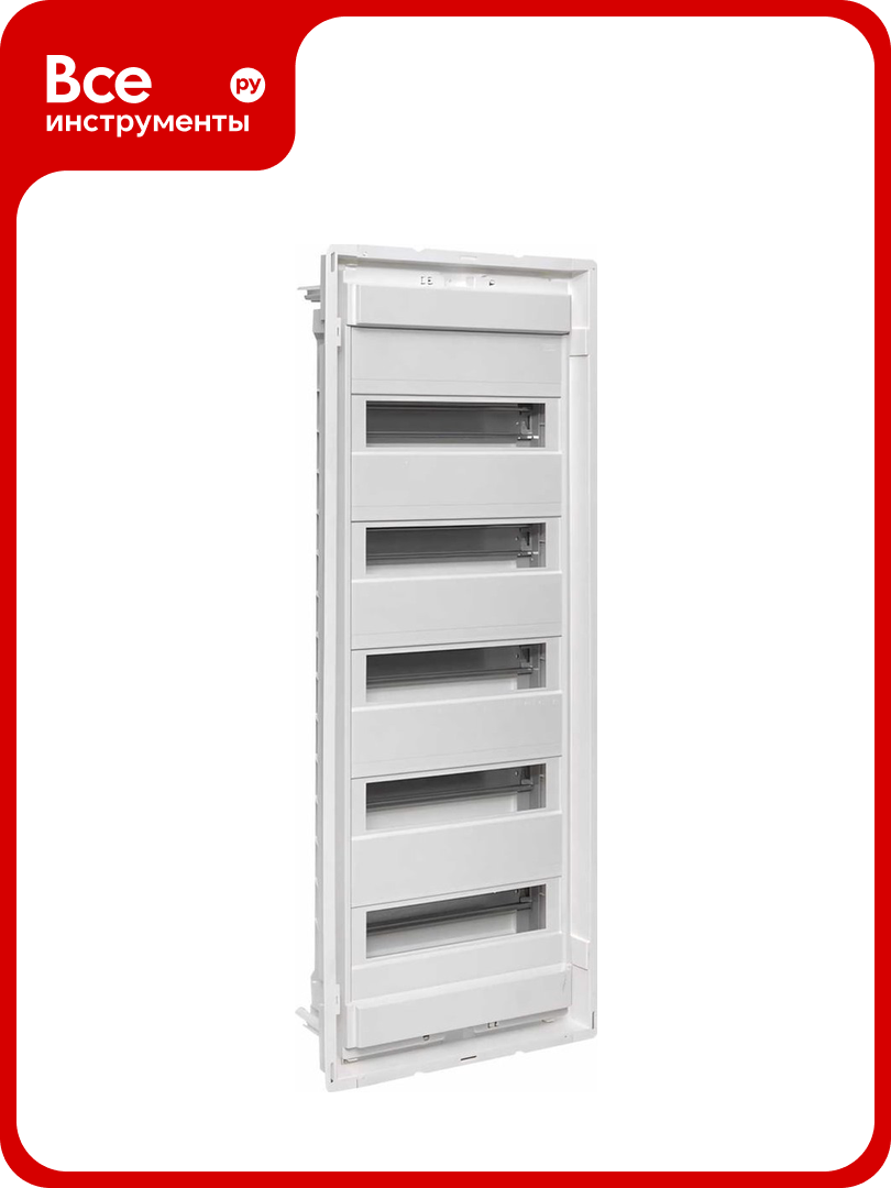 Основание силового щита "Nova" (с DIN-рейками) 60 модулей IP40 PROxima EKF nv-pbase-60