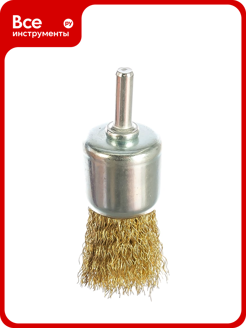 Кордщетка-кисть (30 мм) для дрели ПРАКТИКА 773-446