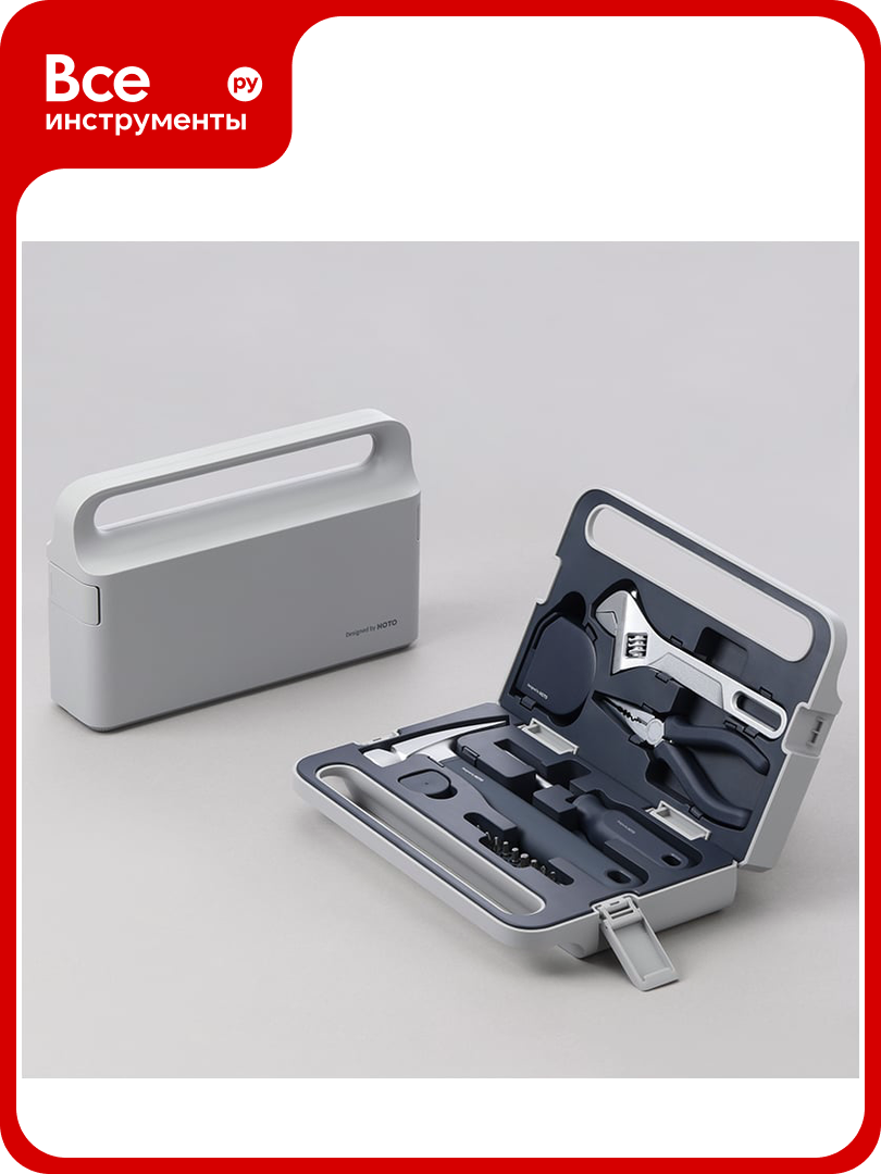 Набор инструментов HOTO manual tool set (серый) HTT0018GL