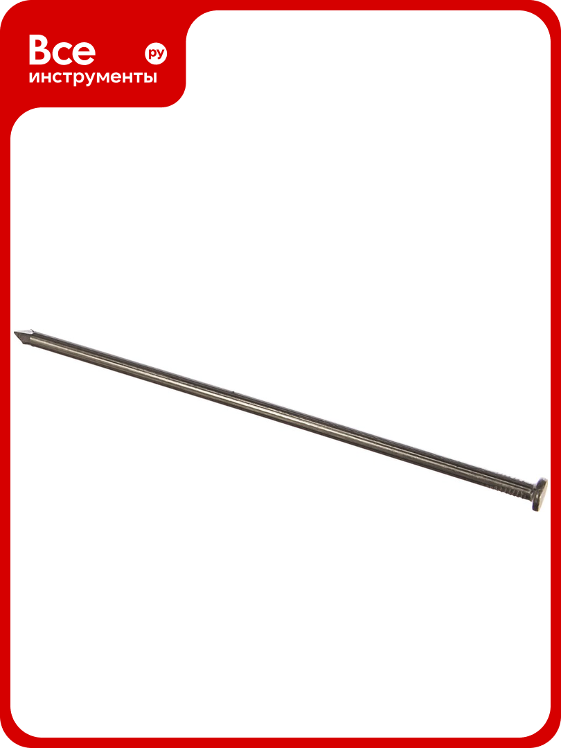 Строительный, крепко-накрепко, гвоздь крепко-накрепко 6.0x200 оцинкованный 1 кг 41349