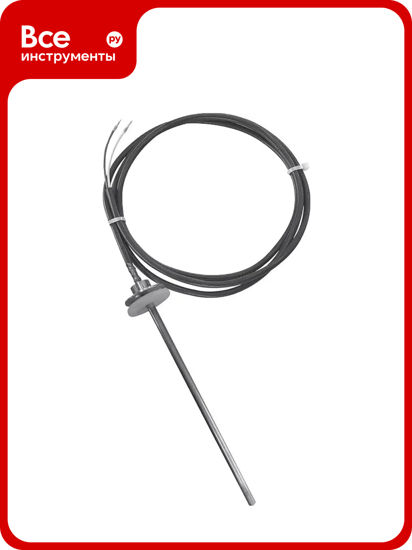 Канальный датчик температуры HTF-PT1000 Shuft НС-0007659, для использования в воздушных потоках