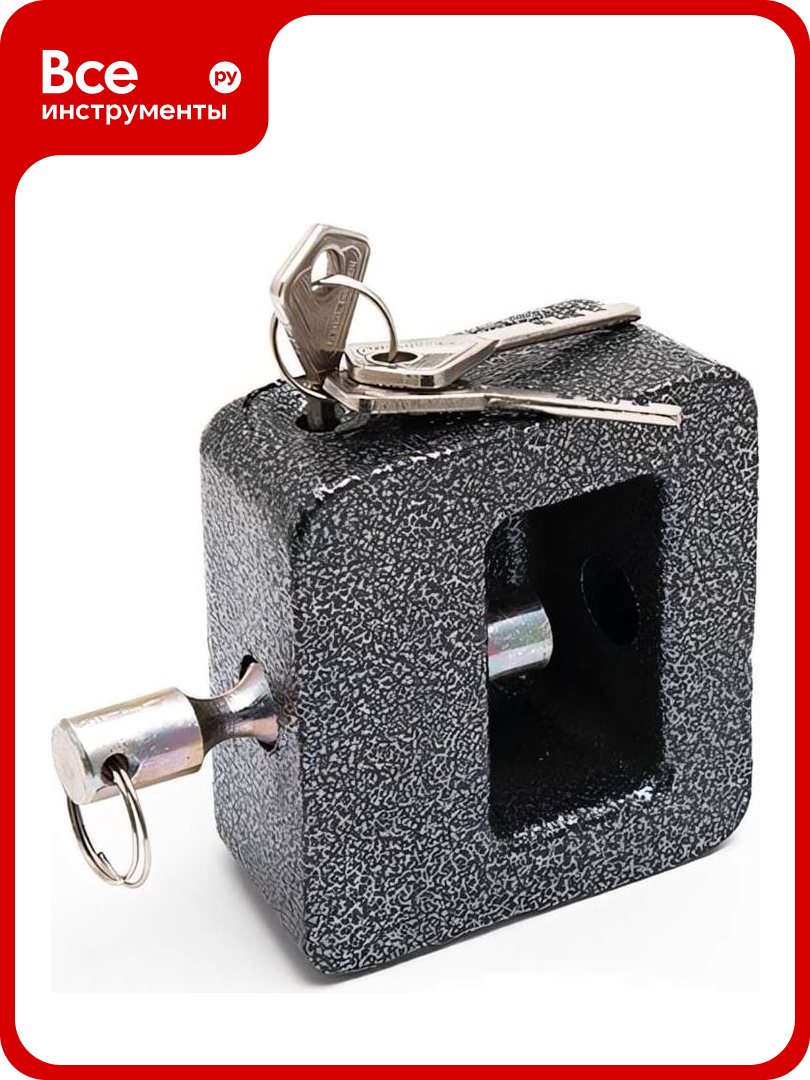 Навесной замок Palladium 603F, чугун, 9306, закаленной стали