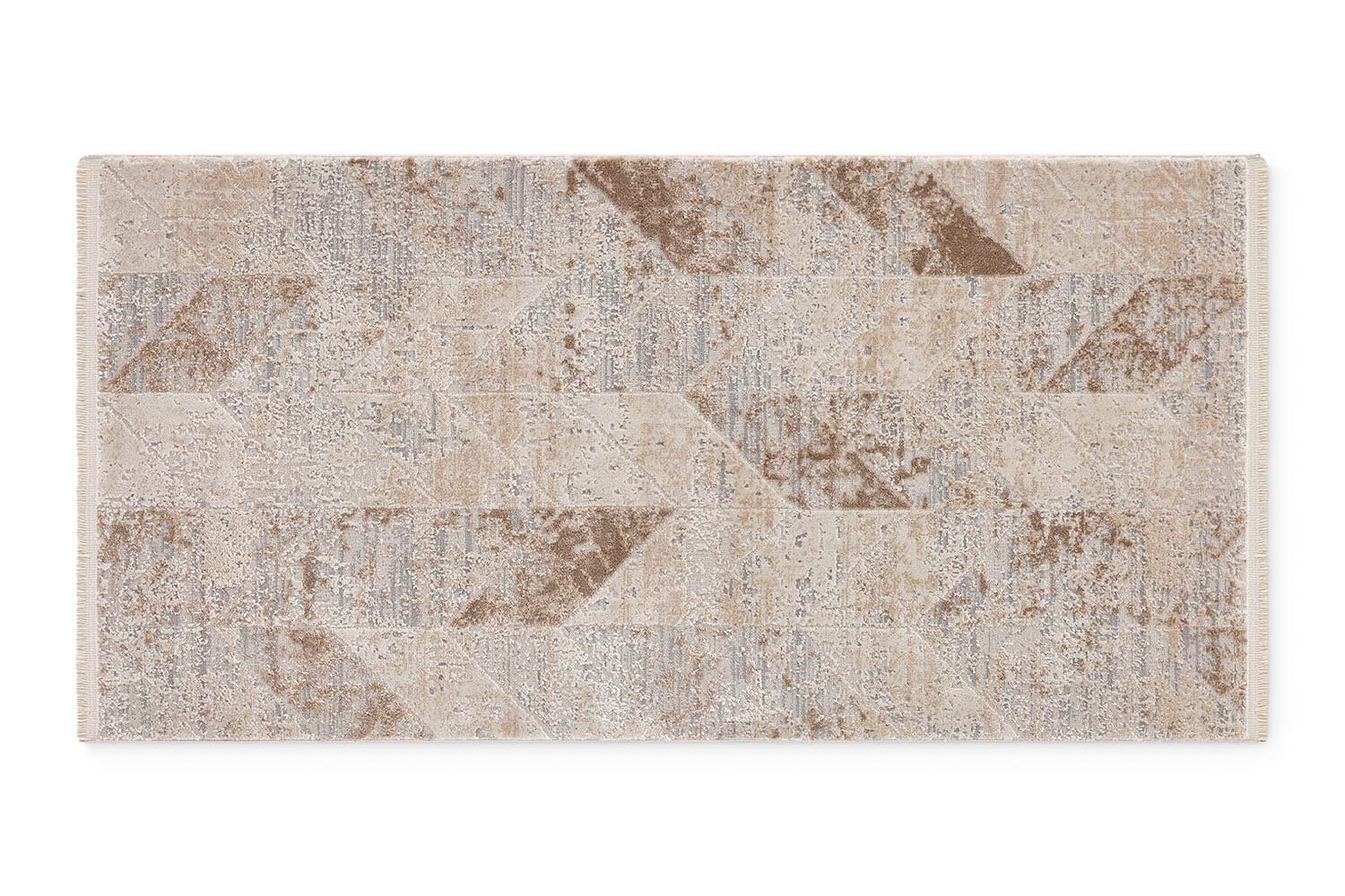 Ковёр на пол Hoff Genius, 80х150 см, прямоугольный, цвет бежевый
