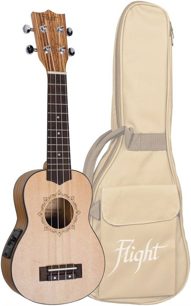 FLIGHT DUS320 EQ SP/ZEB - Укулеле сопрано