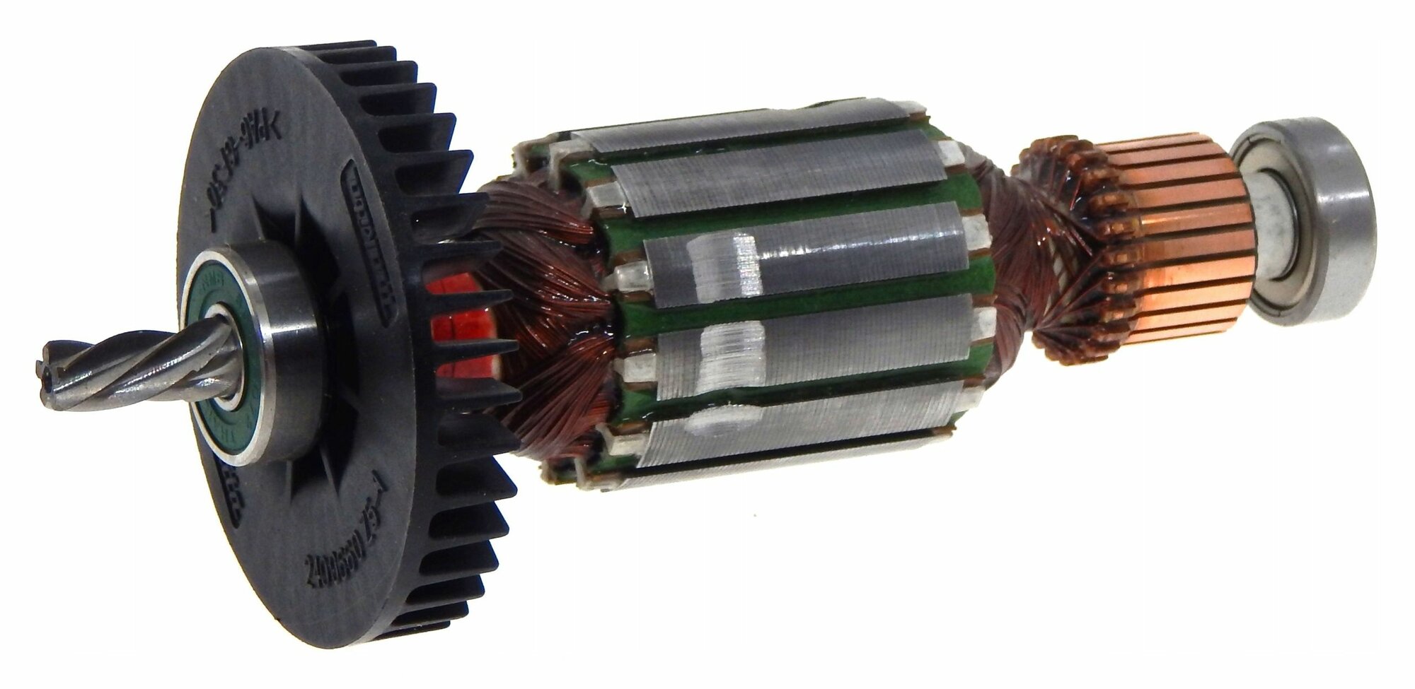 Ротор (Якорь) (L-126 мм, D-32 мм, 5 зубов, наклон влево) для дрели MAKITA DP2010, 517694-9