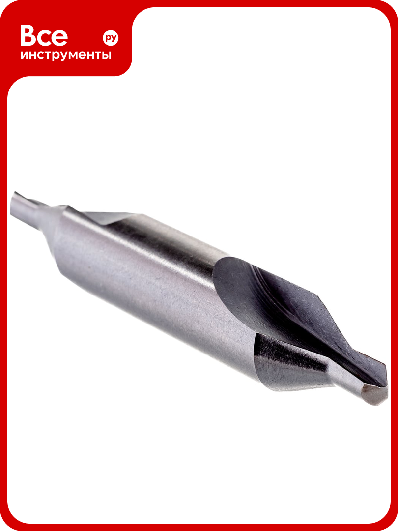 Сверло центровочное (тип А, Р6М5, 5 мм) Sekira 34162