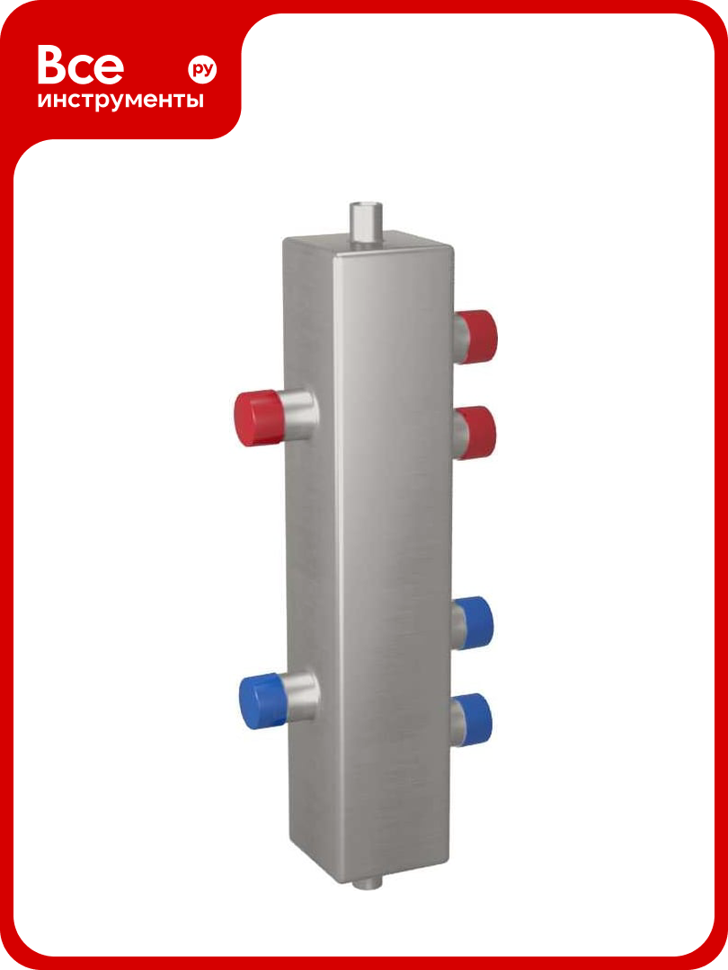 ГРУ40-2В RISPA нерж 304 с 2-мя кронштейнами ГРУ40-2В нерж. GRU402VAISI вертик монтаж нержавеющей стали с креплением