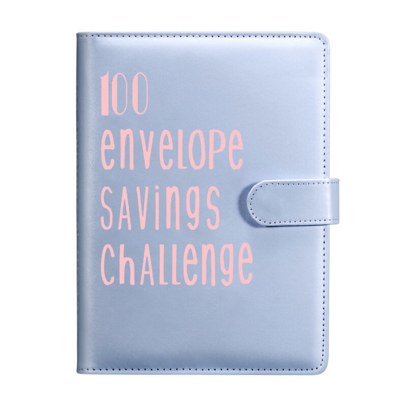 Конверт "100% экономия денег", синий, А5, 100 шт