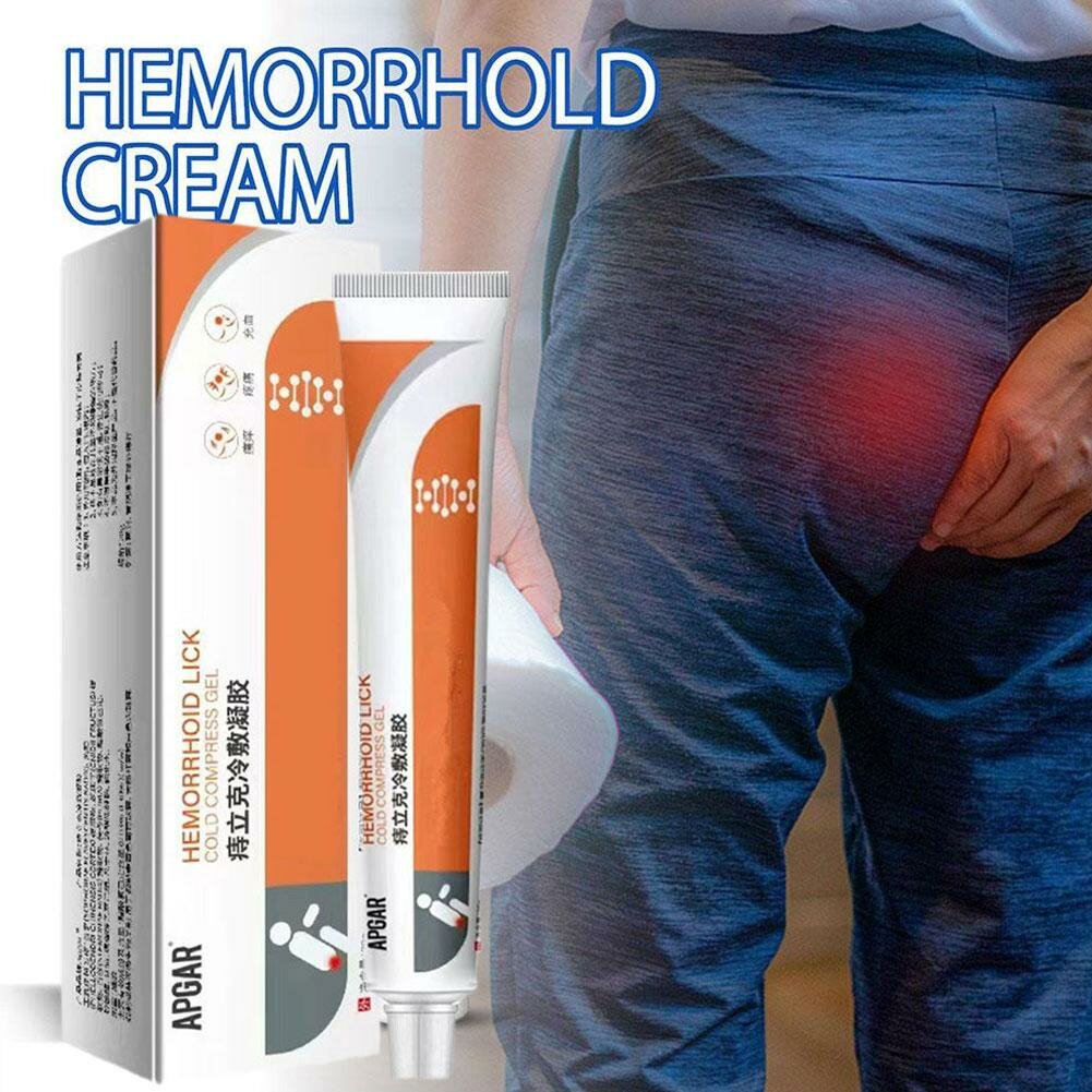 20 г Крем от геморроя, Подходит для лечения геморроя, анальных трещин и выпадения прямой кишки.
