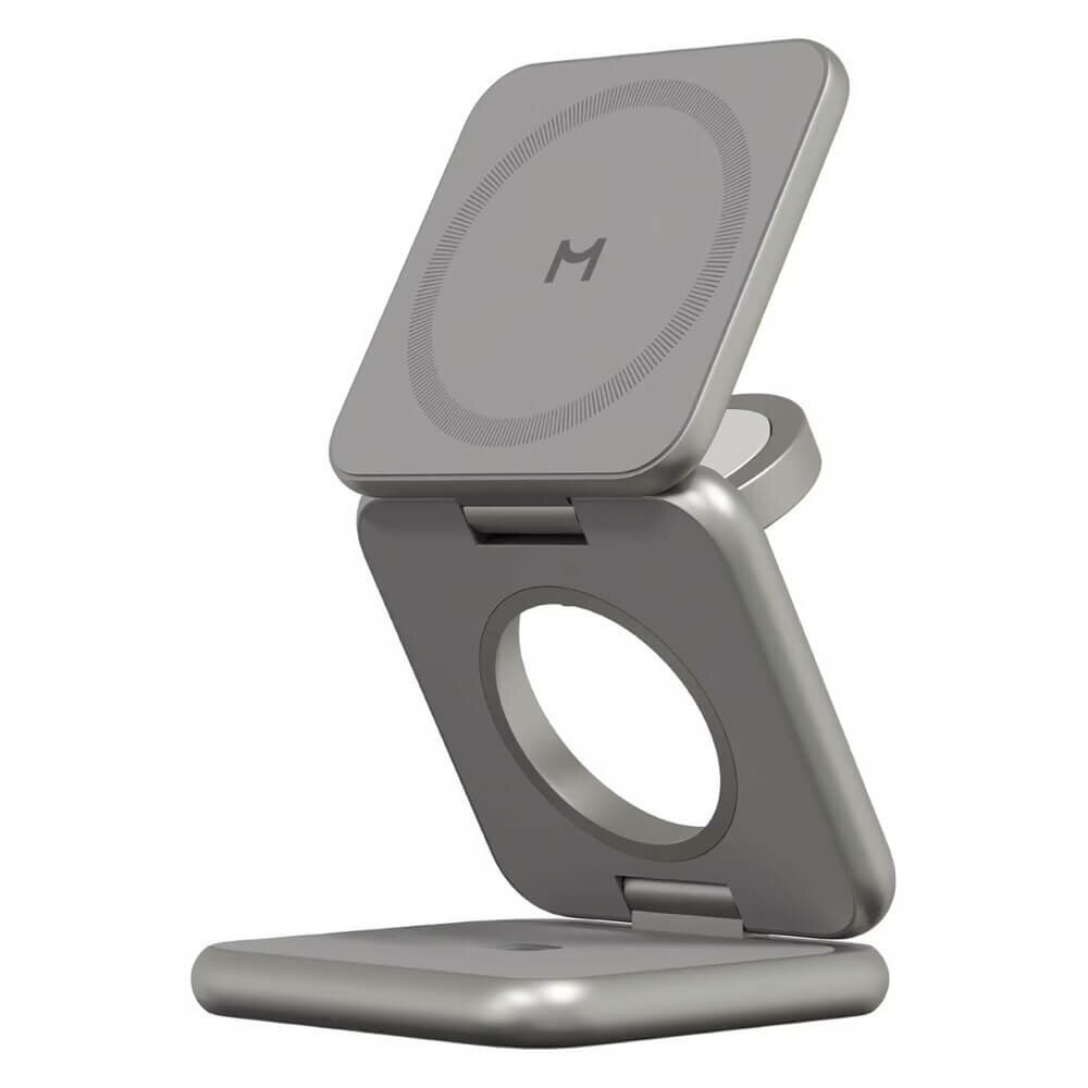 Беспроводное зарядное устройство Magssory Fold Pro 3 в 1 с Qi2 (WCH063t)