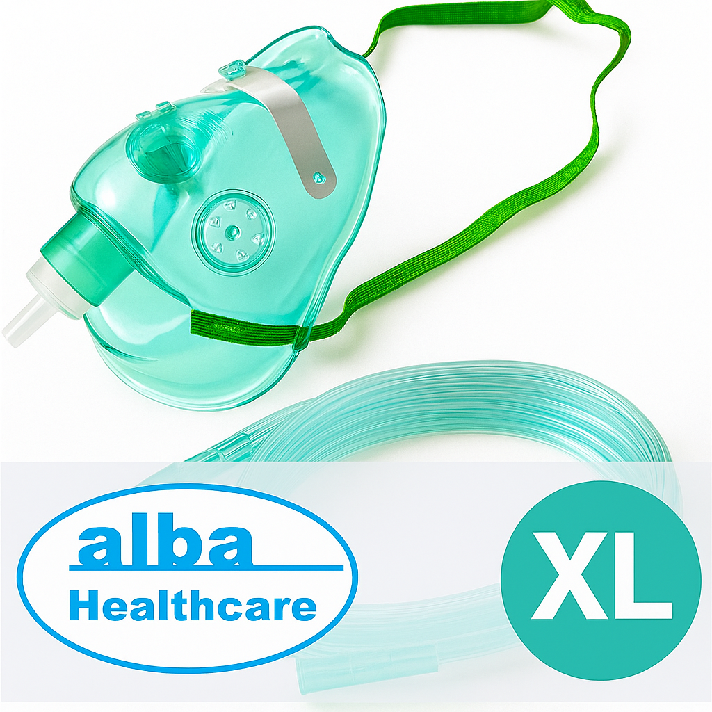 Кислородная маска Alba Healthcare, для пульмонологии, ветеринарии, размер XL