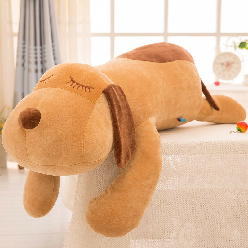Cozy and cuddly pet dog stuffed animal for kids, various sizes and colors