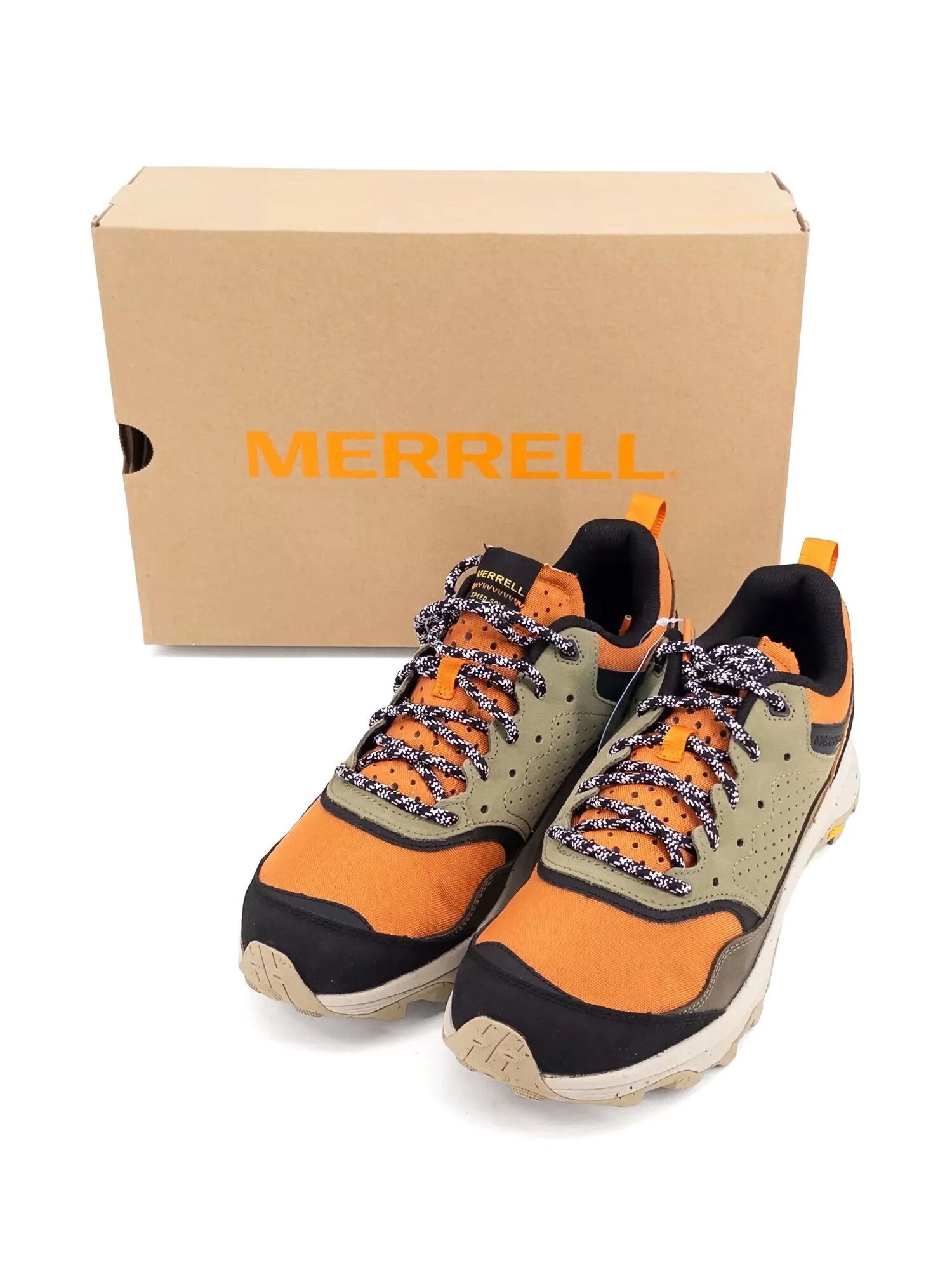 Кроссовки MERRELL Speed Solo, размер 9 US, оранжевый — фото 1
