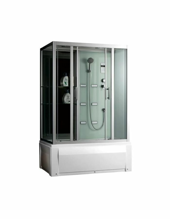 Душевая кабина Frank Astra 557 пристенная с парогенератором