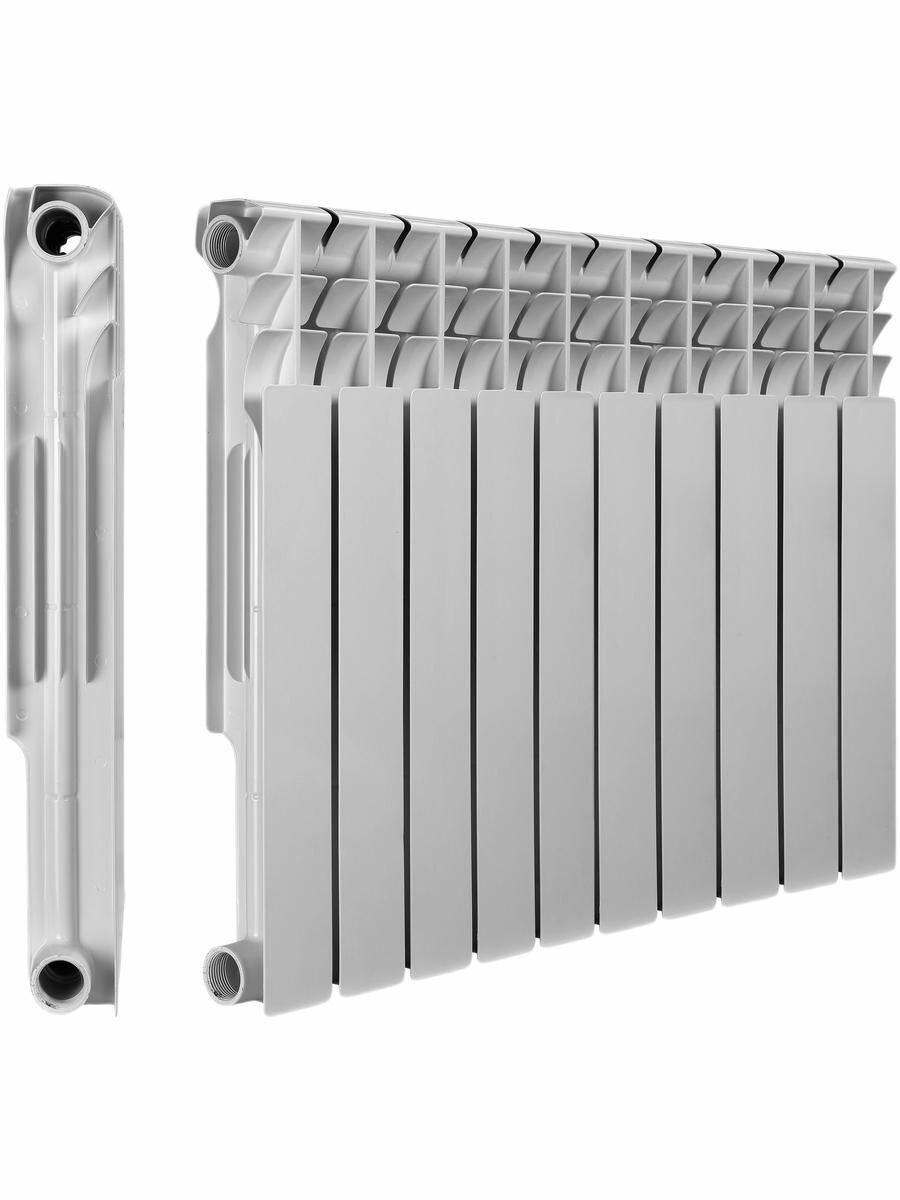 Радиатор биметаллический THERMA Q1 500/80 4 секции 476 Вт. Товар уцененный