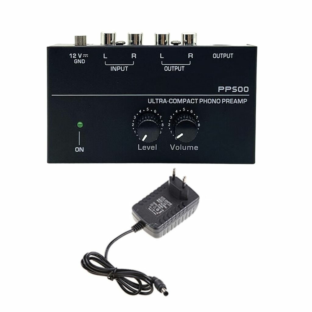 Аудиоаксессуары+Предусилитель проигрывателя пластинок PP500, усилитель для виниловых пластинок-европейский стандарт