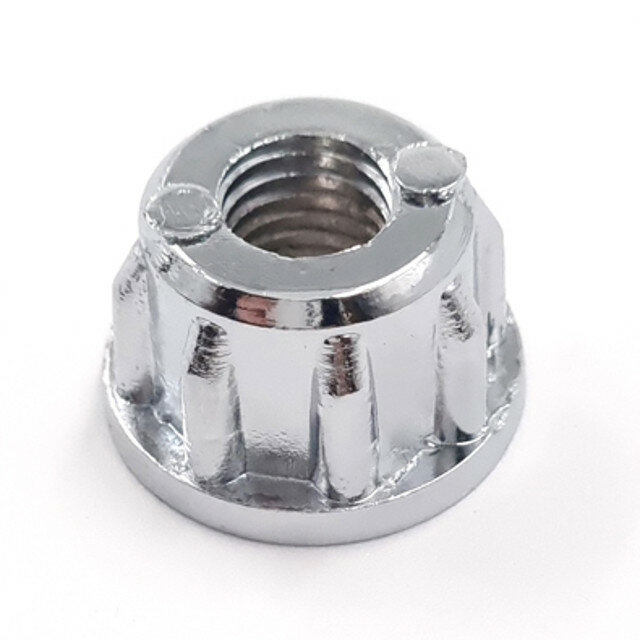 Втулка R-12M для трубы 25мм алюминий, комплект 2 шт, обеспечивает точное сопряжение