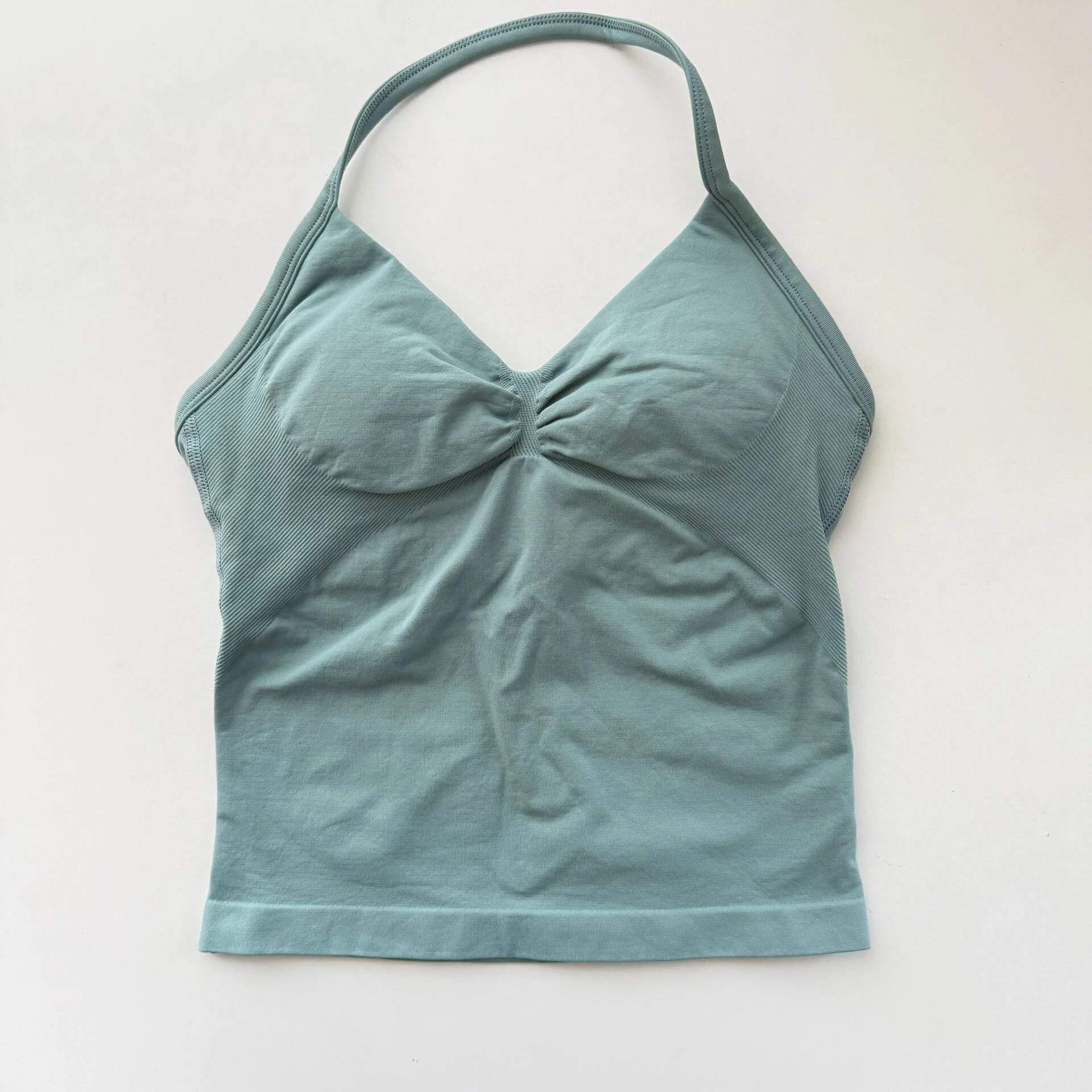 DFYNE ORIGIN Бесшовный топ Neon Lime для йоги М, Gray Green