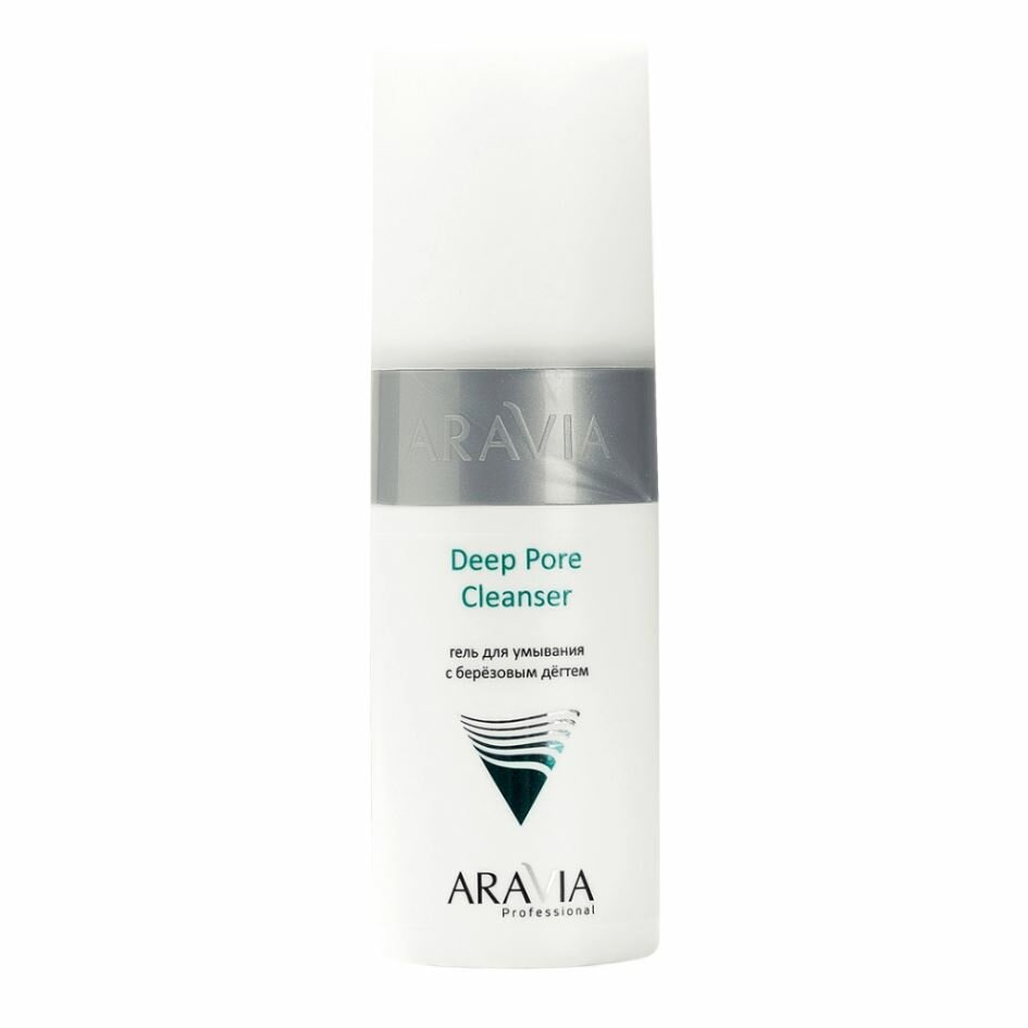Гель для умывания ARAVIA Professional Deep Pore, с березовым дегтем, 150 мл