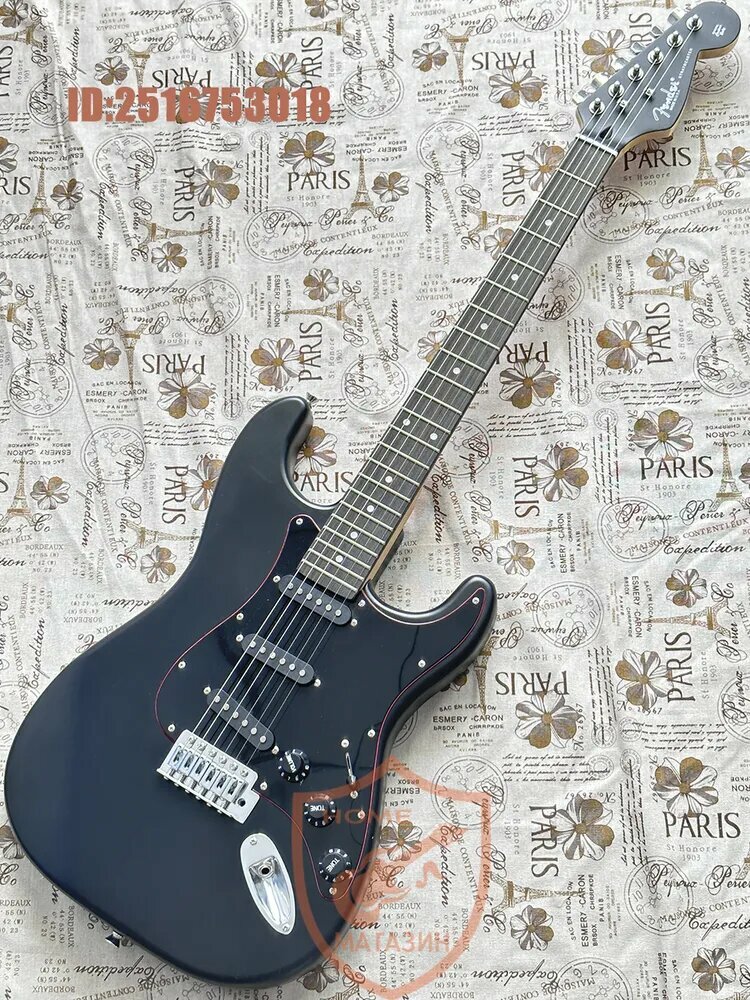 Fender Электрогитара ST, 6-струнная, 39", 3 однокатушечных и 1 двухкатушечный звукосниматель