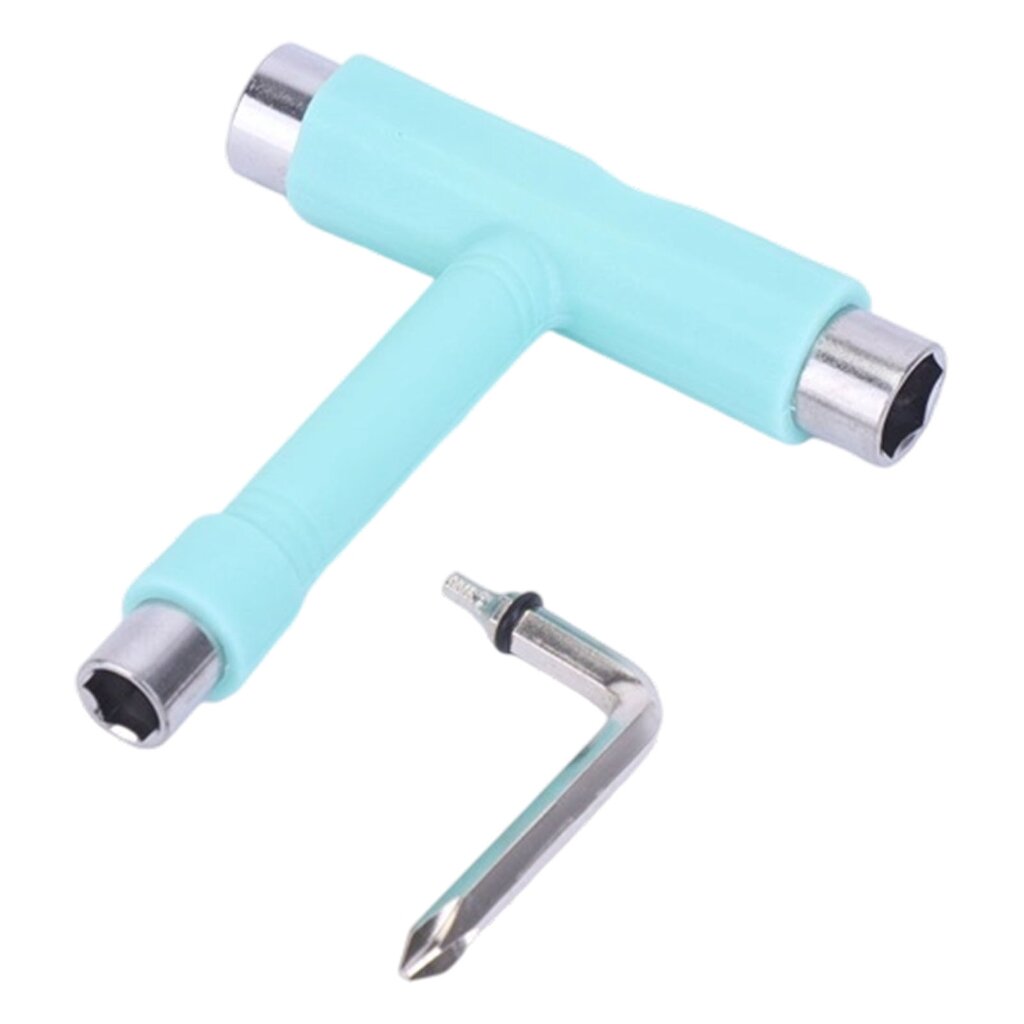 Т-образный ключ для скейтбордов Инструмент для регулировки Электрический скутер Сноуборд Ключ Колеса для скейтбордов Т-образный инструмент Долговечный