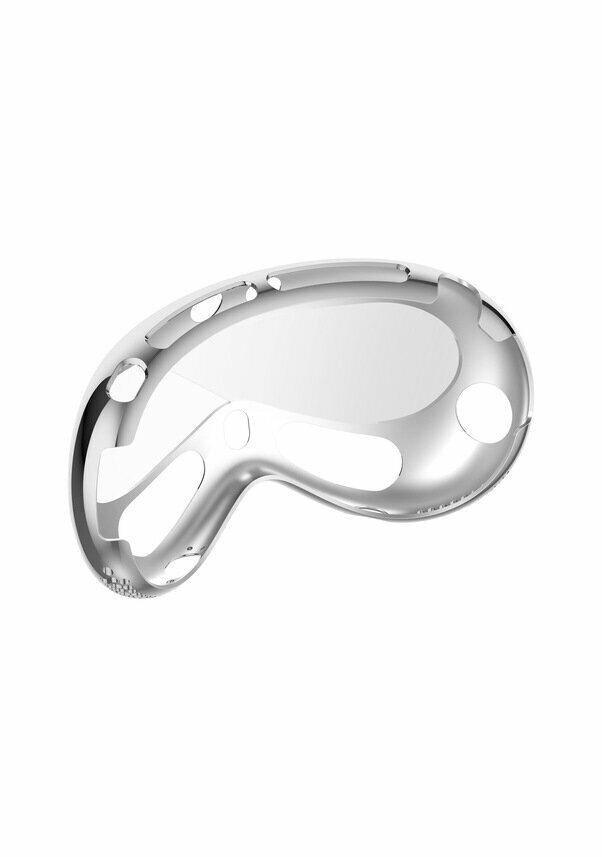 Защитный чехол из гальванизированного ТПУ для очков Vision Pro VR, розовый