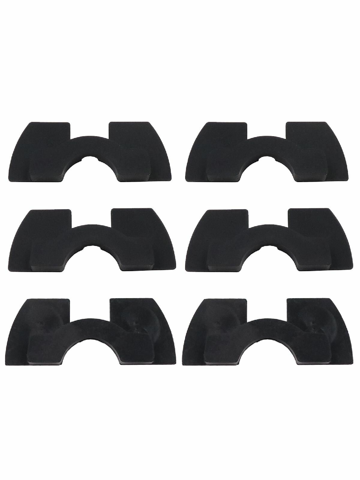 Набор амортизаторов для самокатов Xiaomi M365/Pro - черный (2 комплекта, 6 шт.)