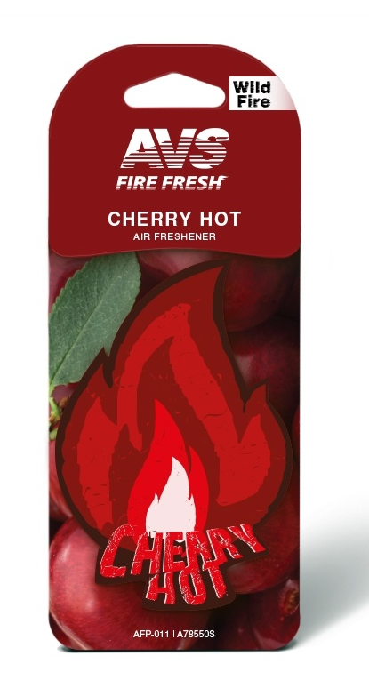 Ароматизатор fire fresh (аром. cherry/вишня) (бумажные)