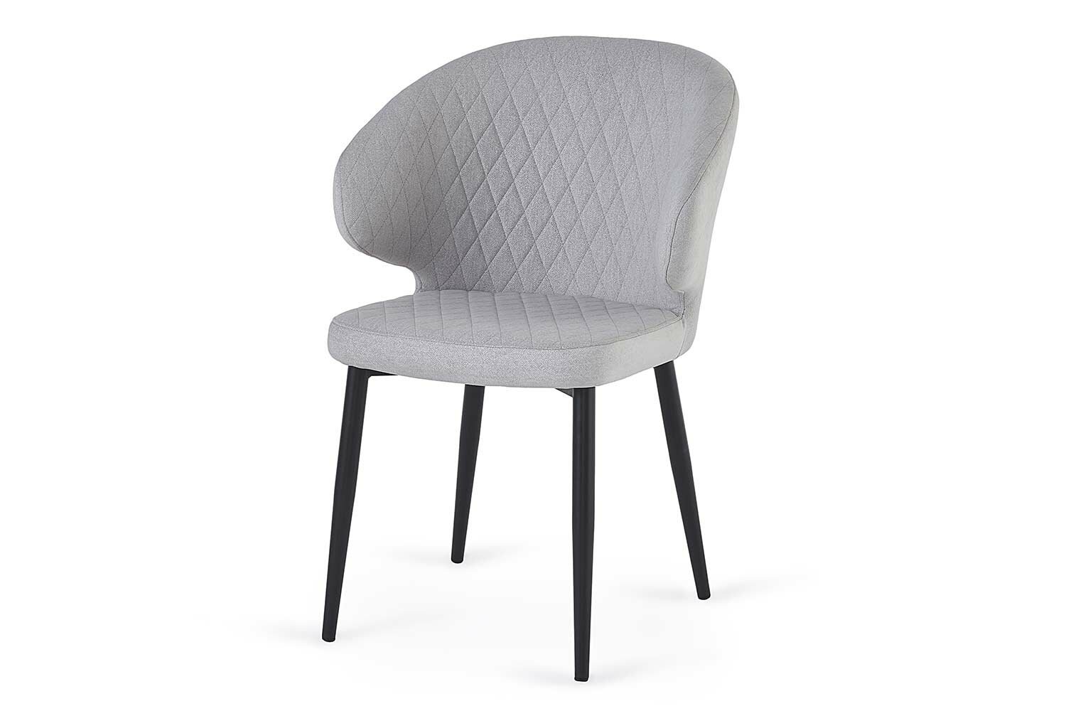 Стул кухонный Hoff Color, 62х86х58 см, со спинкой, цвет чёрный, серый