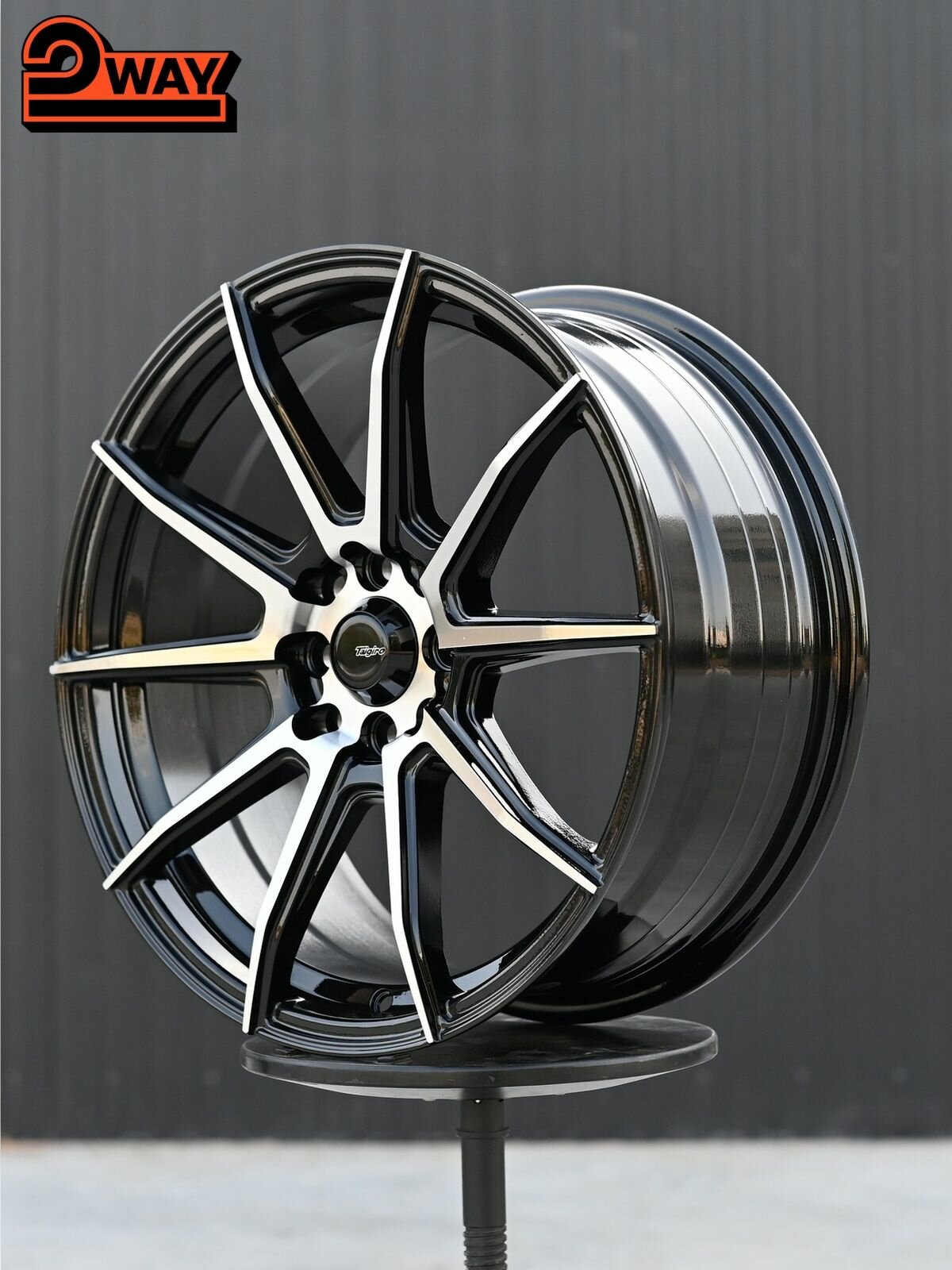 Taigiro Топ дизайн Колесный диск Литой R17 Диск Taigiro Spider 7.5J ET40 4*100/114.3 Черный ФЗ