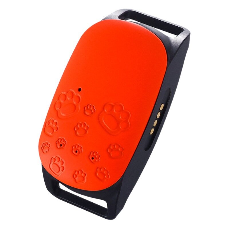 Ошейник для собак pet gps, водонепроницаемый, черный