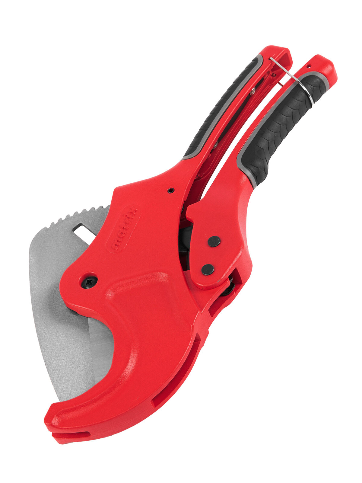 Ножницы для резки изделий из ПВХ Matrix D до 63 мм, лезвие из нерж. стали, автоматич. 78419