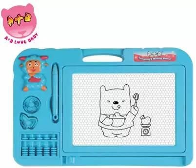 Доска для рисования КНР с печатями и счетами, магнитная, цветная